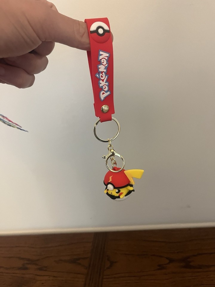 Pokemon Pikachu Pokeball Keychain - Cutest Keychains | eBay