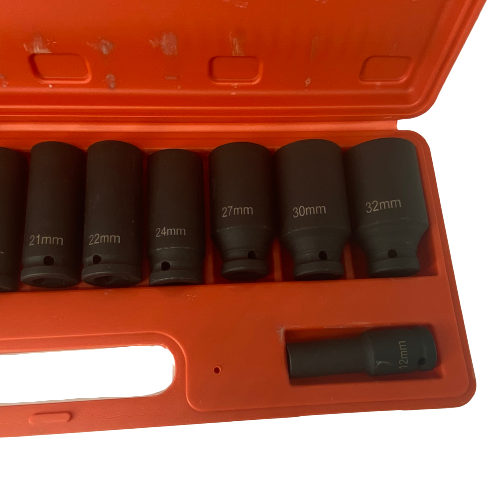 15pcs 1/2" Impact Socket Set 10mm - 32mm | eBay