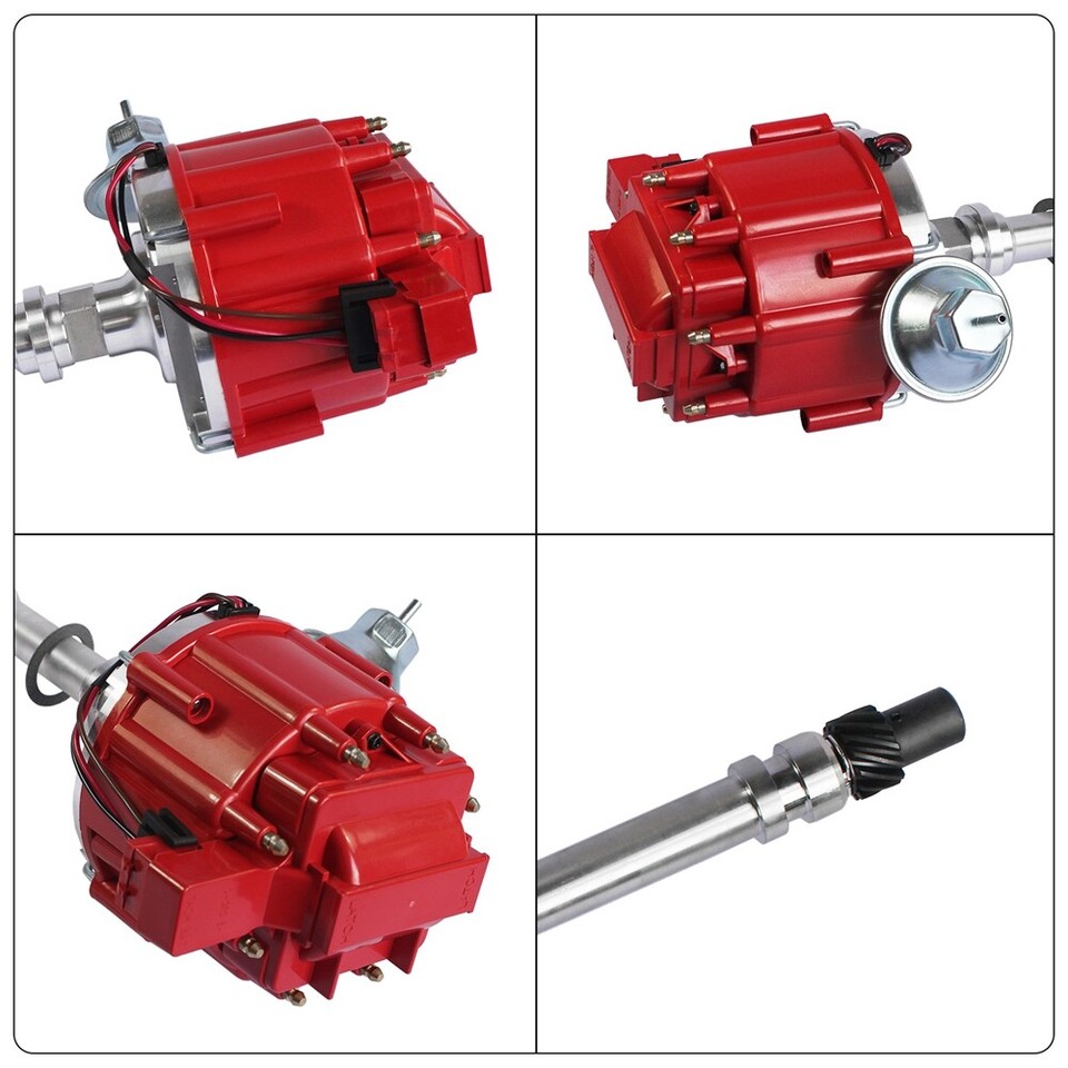 Racing Chevy V8 HEI Distributor w/ 65K Coil 7500RPM-350 454 SBC BBC ...