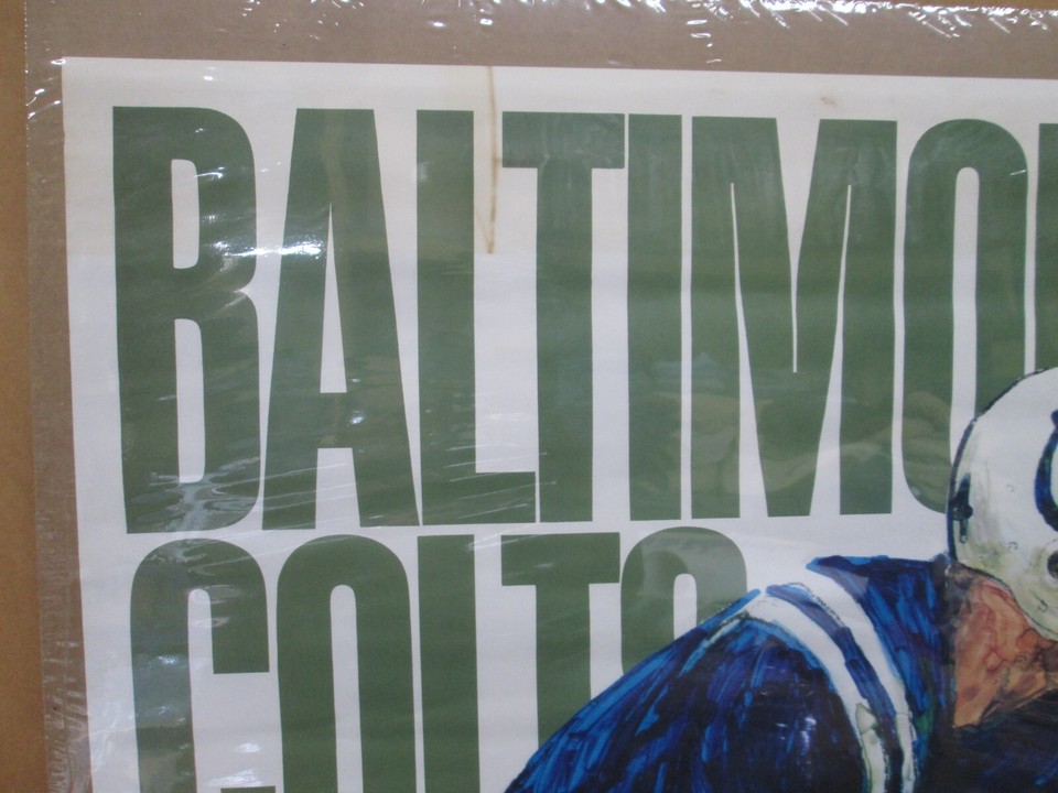 Vintage Collectors series 1968 Baltimore Colts Rare Football NFL 18899 ...