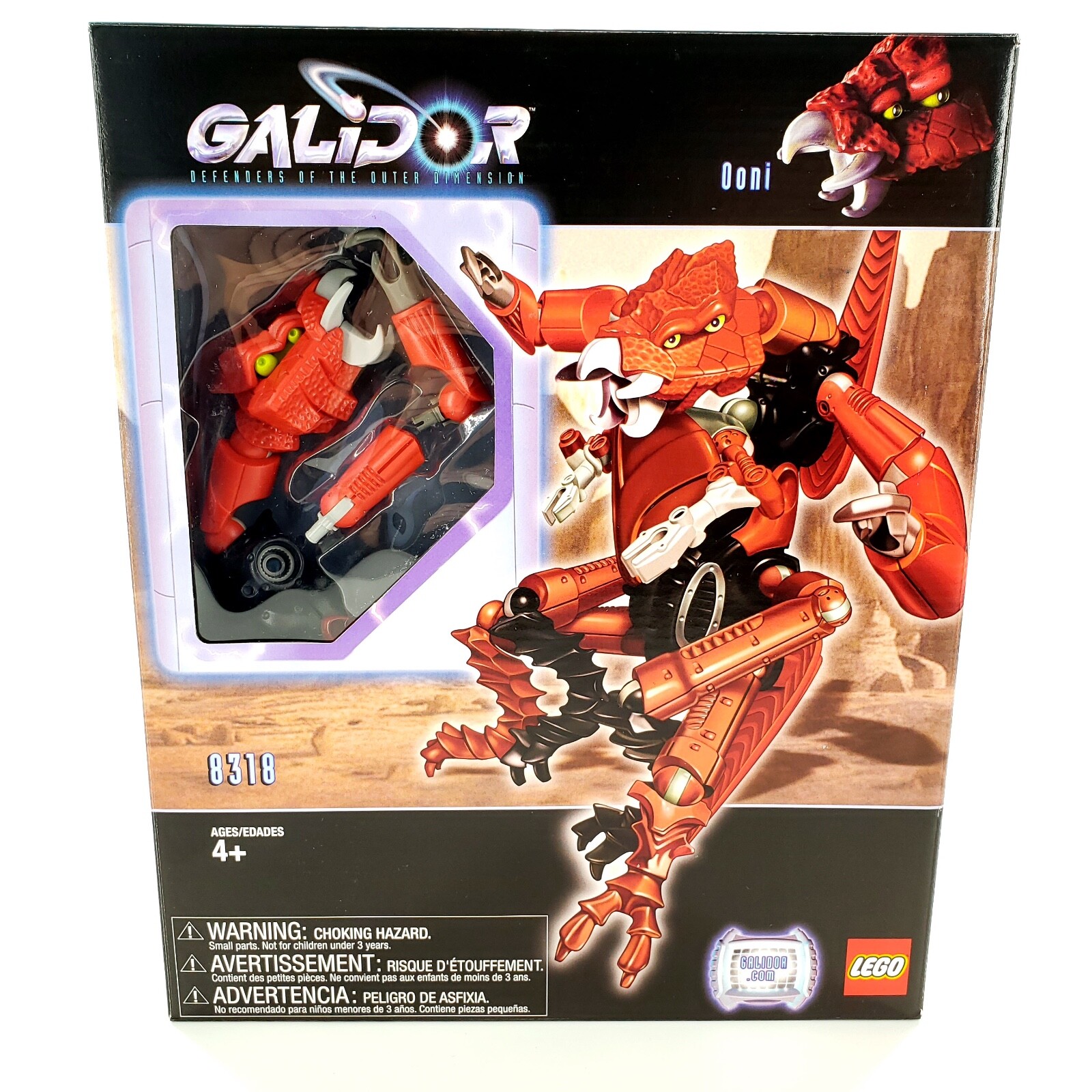LEGO Galidor: Ooni (8318) Defenders of the Outer Dimension New Factory ...