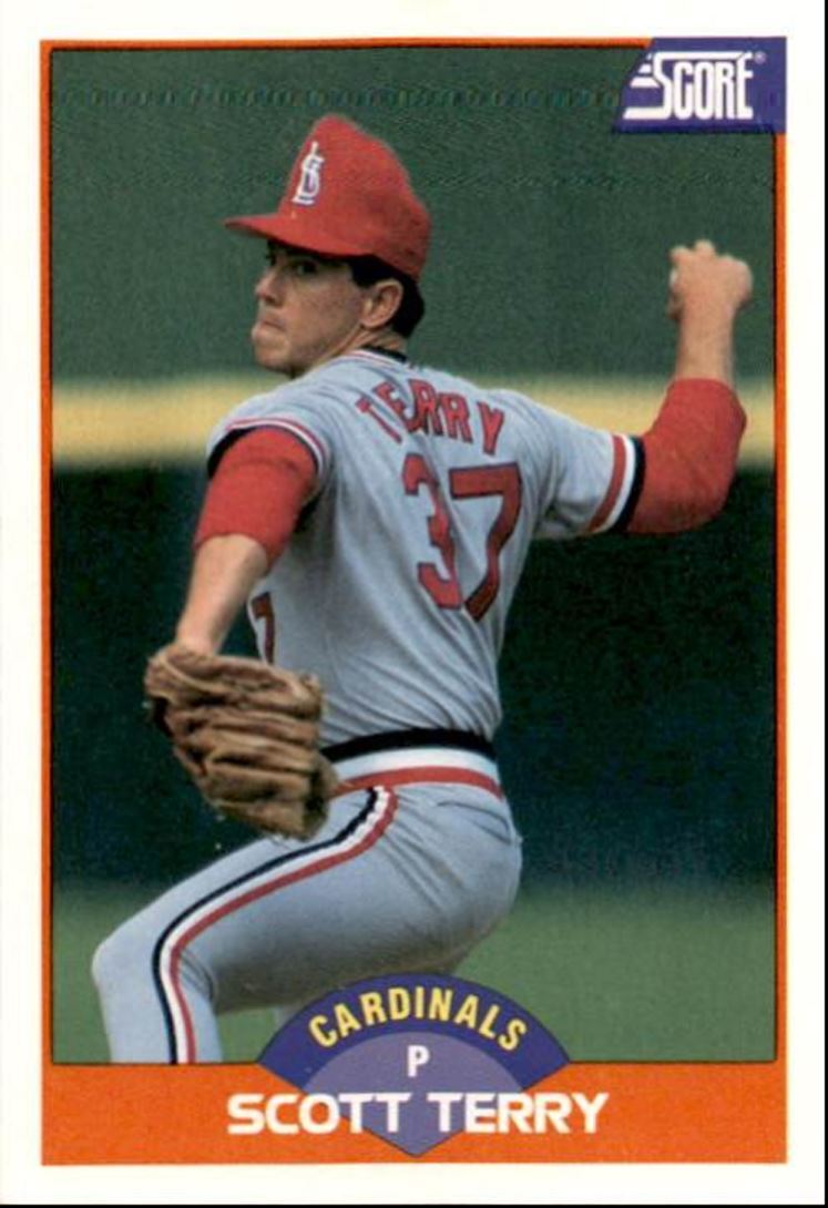1989 Score Baseball Card Scott Terry St. Louis Cardinals #397 | eBay