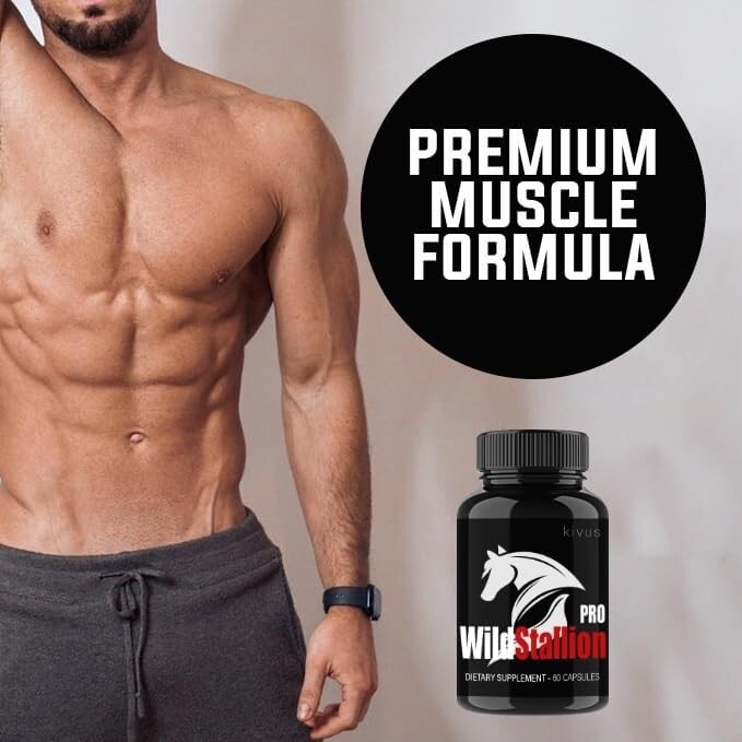 Wild Stallion Pro Advanced Male Muscle Support Supplement Capsules | eBay
