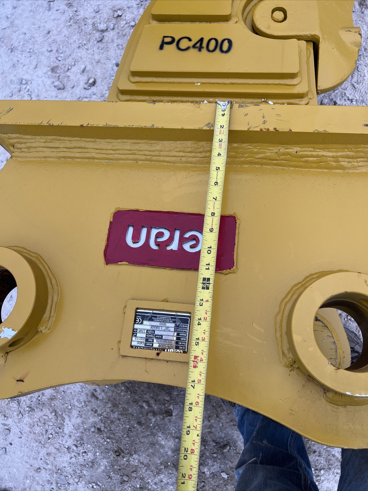 Komatsu PC400 ripper 100 mm pins new frost tooth Excavator 400 DB ...