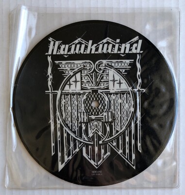 HAWKWIND Silver Machine 1982 UK 10th Anniversary 7" PICTURE DISC 45 ...