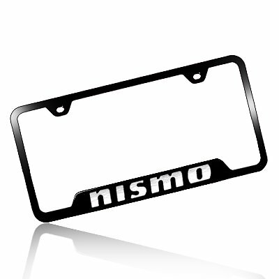 for Nissan NISMO Black Stainless Steel 50 States License Plate Frame | eBay
