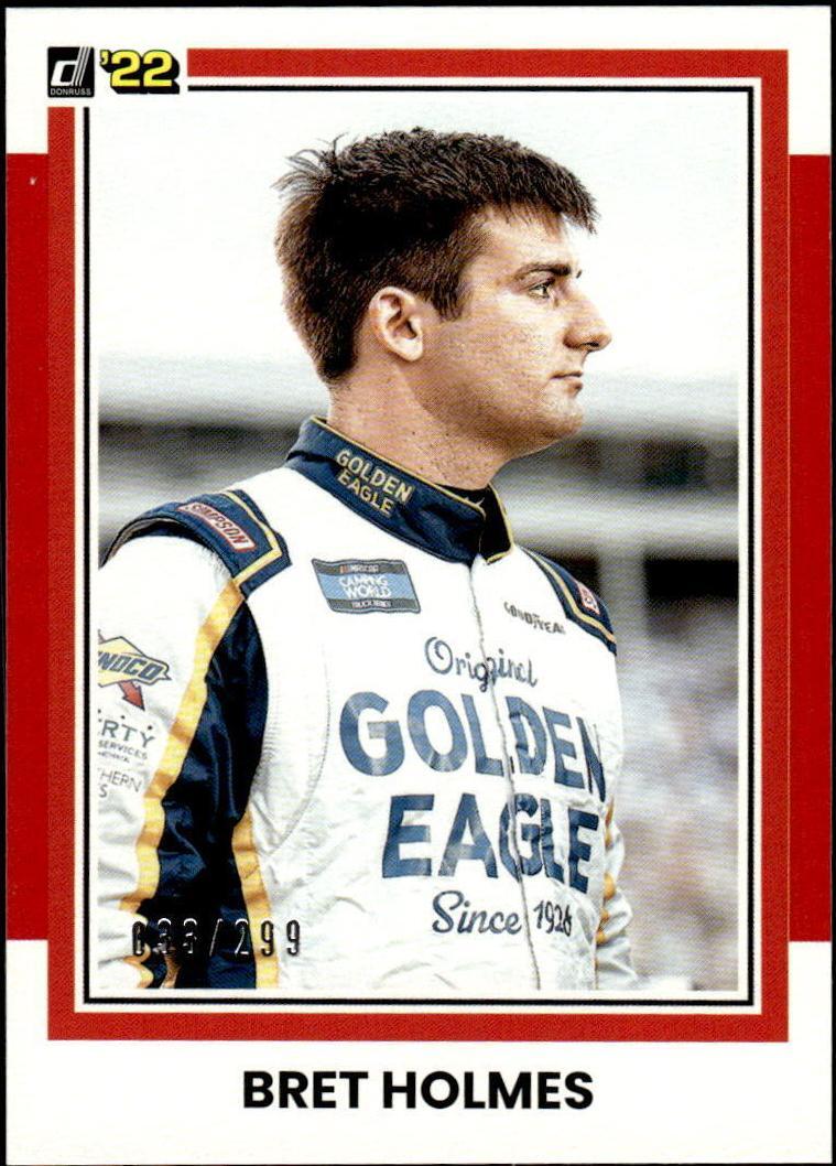 2022 Panini Donruss NASCAR - Retro 1981 Bret Holmes #133 Red /299 for sale online | eBay