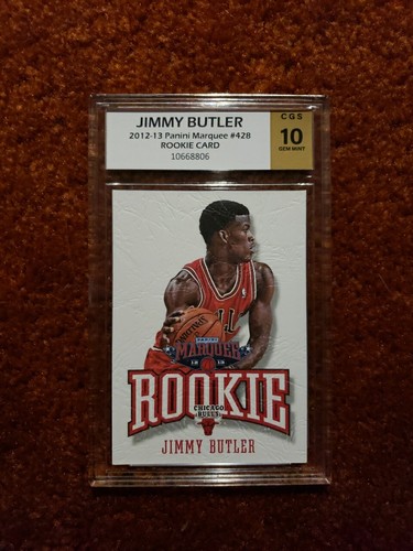 *JIMMY BUTLER* 2012-13 Panini Marquee #428 *CGS 10* RC Rookie Card | eBay