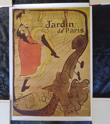 Moulin Rouge - Jane Avril - Jardin de Paris - NEW POSTER | eBay