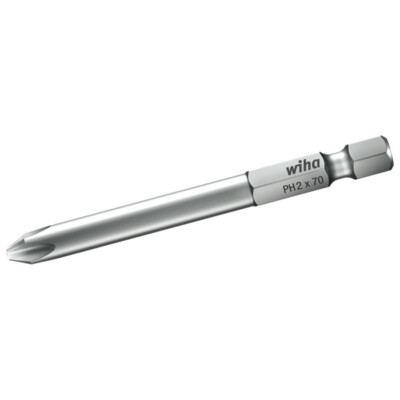 5 Stück Wiha Standard-Bit, Phillips, Form E6,3, PH0, 50 mm 32105 | eBay.de