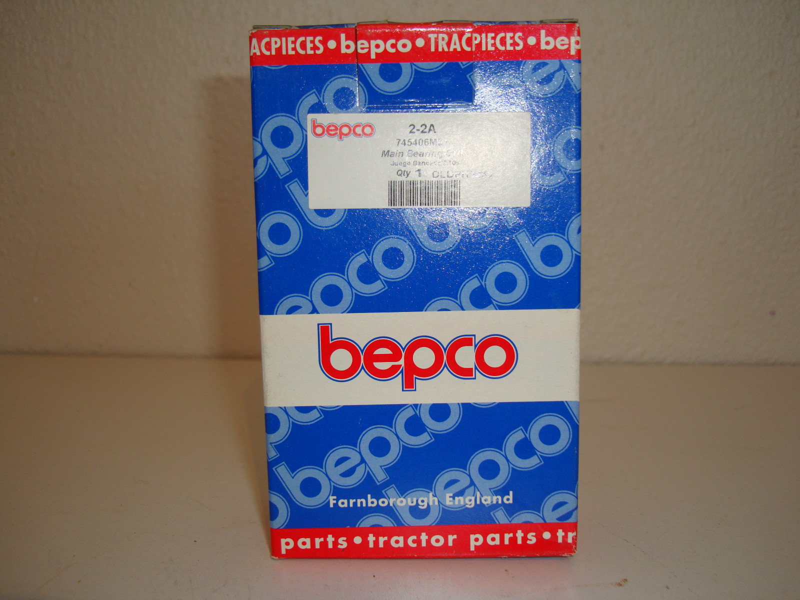 Bepco 745406M91 Main Bearing .010 Massey Ferguson, Perkins | eBay