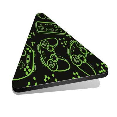 1x Triangle Fridge MDF Magnet Gamer Controller Console Gaming #170252 ...