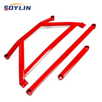 Front+ Rear Lower Cross Brace Strut Bar+ H Brace for Civic 06-11 FG1 ...