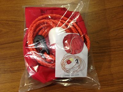 Inflatable Boat Anchor Rib Kayak Dinghy Jet Ski PWC Kit Rope Bag SAND ...