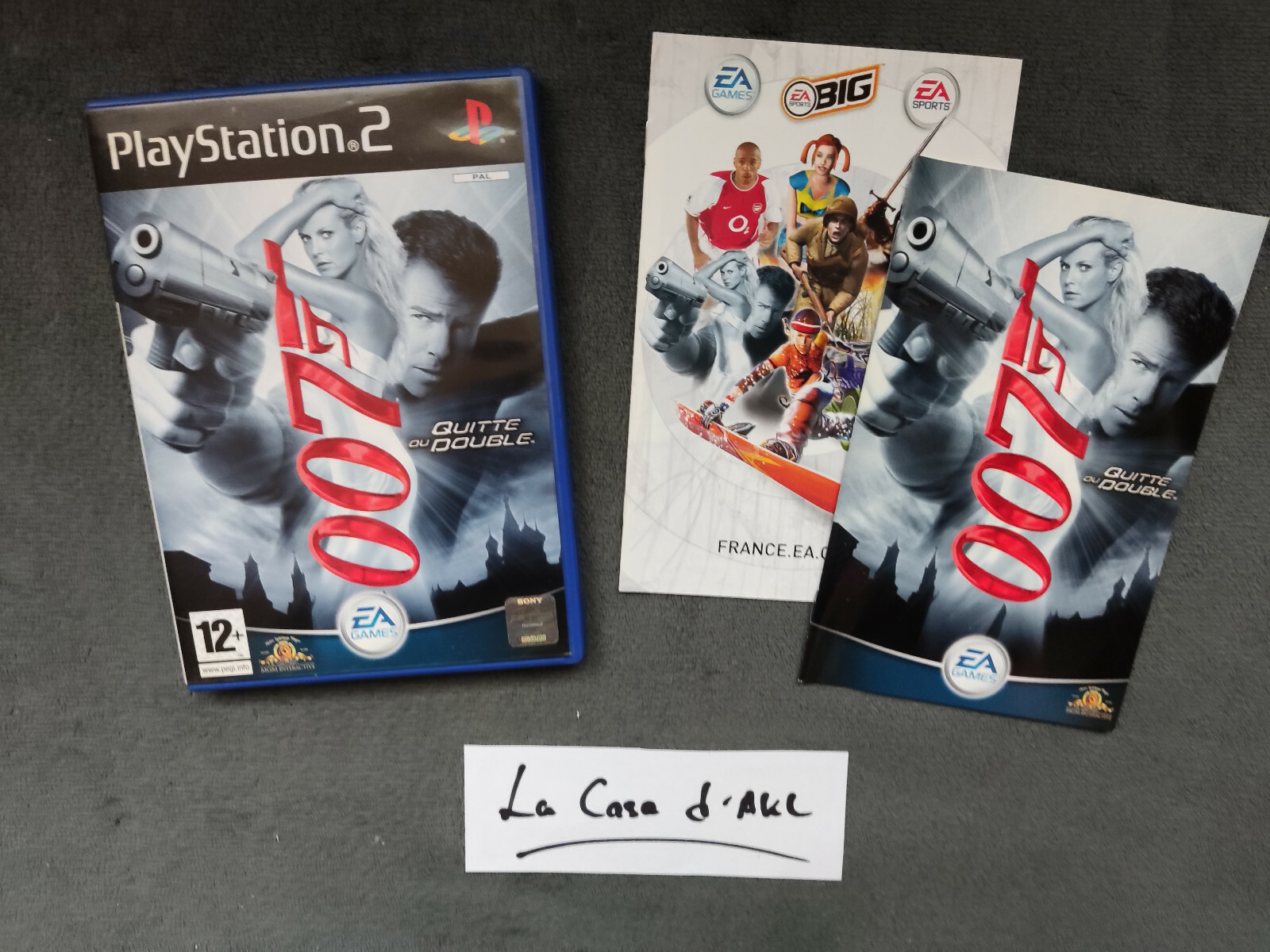 007 Quitte ou Double PlayStation 2 PAL - Prix - Photo - Présentation