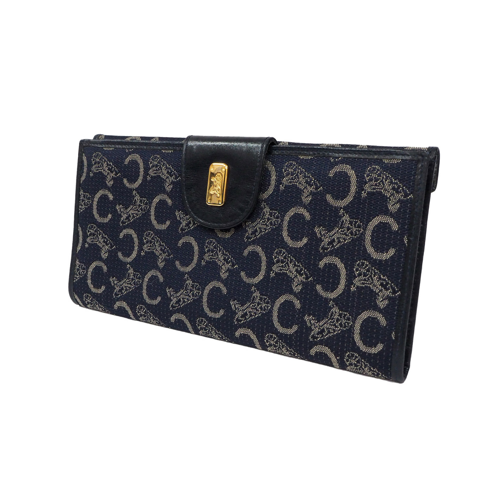 CELINE Old Celine Sarky line C macadam pattern long w… - Gem