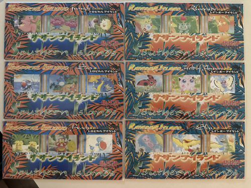 SEALED - Never Opened - Japanese Pokemon Southern Islands Complete 18 ...