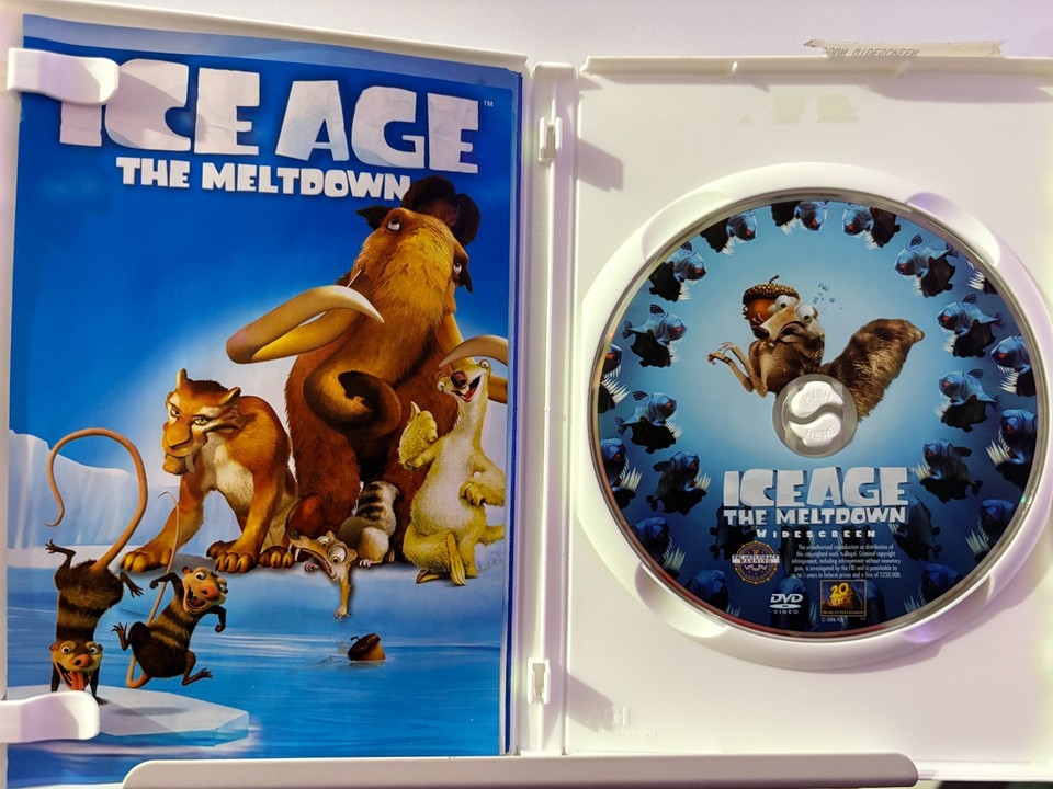 Ice Age: The Meltdown DVD Animated Family Movie Widescreen Edition ...