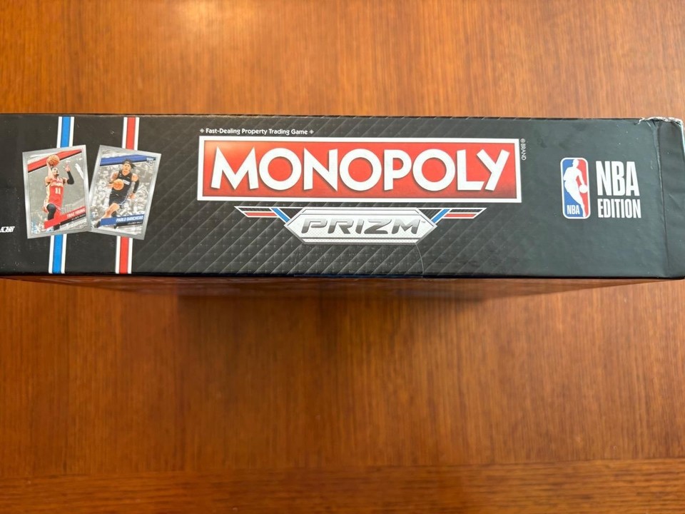 2022-23 NBA Monopoly Prizm Trading Card Board Game Factory Sealed w/ 3 ...