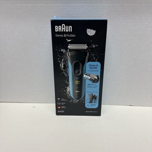 Braun Series 3 ProSkin Wet/Dry Foil Razor & Precision Trimmer USED ONCE ...