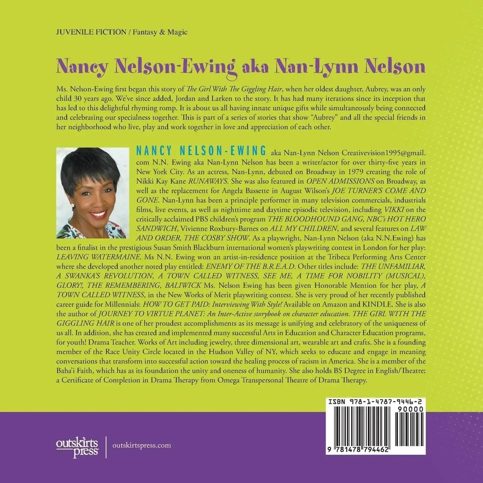 Nancy Nelson-Ewing | The Girl With The Giggling Hair | Taschenbuch ...