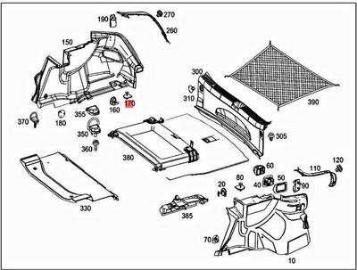 Genuine MERCEDES BBDC C204 W203 W204 Expansion rivet 2039900092 | eBay