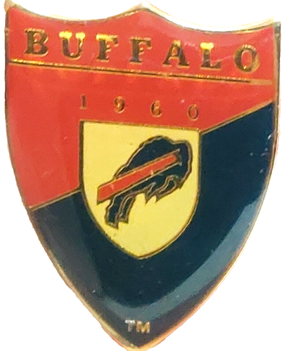 NFL Buffalo Bills Since 1960 Imprinted Products 1993 Shield Lapel Pin ...