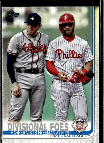 2019 Topps Update Freddie Freeman/Bryce Harper NL Combo #US260 5 Card ...
