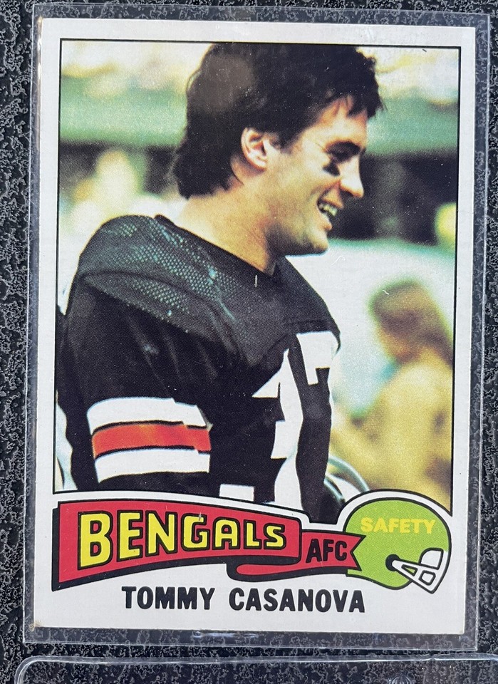 1975 Topps Football CINCINNATI BENGALS Complete Team Set 18 CARDS ...