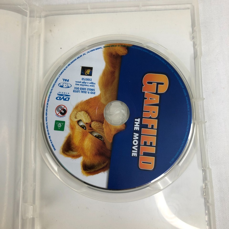 Garfield The Movie DVD 2004 Cat Animal Funny Comedy Family Movie Fim ...