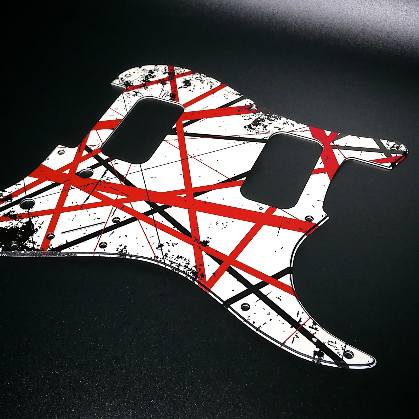 Fender Strat Pickguard • Vintage Line Art #2 • Custom Pickguard ...