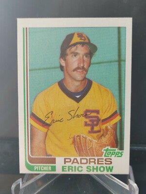 Eric Show RC 1982 Topps Traded #106T - San Diego Padres | eBay