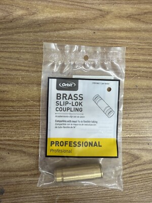 Orbit - BRASS SLIP-LOK COUPLING (PN 10127L-15 rB) | eBay