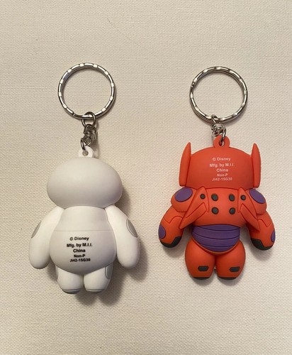 Monogram 3D Figural Disney Big Hero 6 Baymax Keyring Keychain Lot Of 2 ...