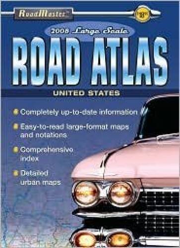 Roadmaster: 2008 Large Scale Road Atlas, United States - Spiral-bound ...