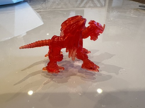H-T Bandai Digimon ancientgreymon dragon super rare Clear Red 2" Figure ...