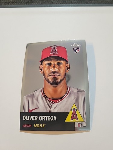 2022 Topps Chrome Platinum Anniversary Oliver Ortega Base Rookie Card ...