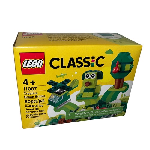 LEGO CLASSIC 11007 Creative Green Bricks 60 pcs Stocking Stuffer For ...
