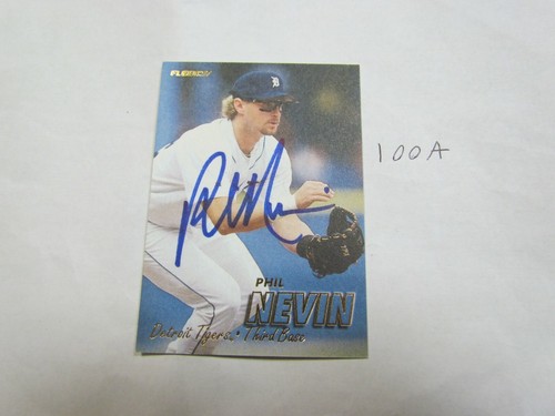 1997 Fleer Phil Nevin Autographed Signed Baseball Card | eBay