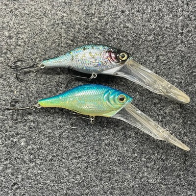 Spro Prime DD Crank 25 Crankbaits Lot of 2 Lures - Chart Blue, Baby ...