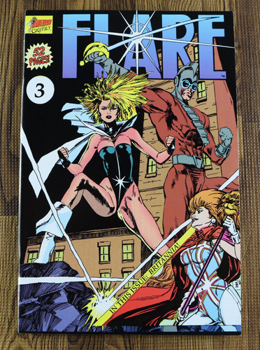 1991 Hero Graphics Comics FLARE #3 VF/VF+ | eBay