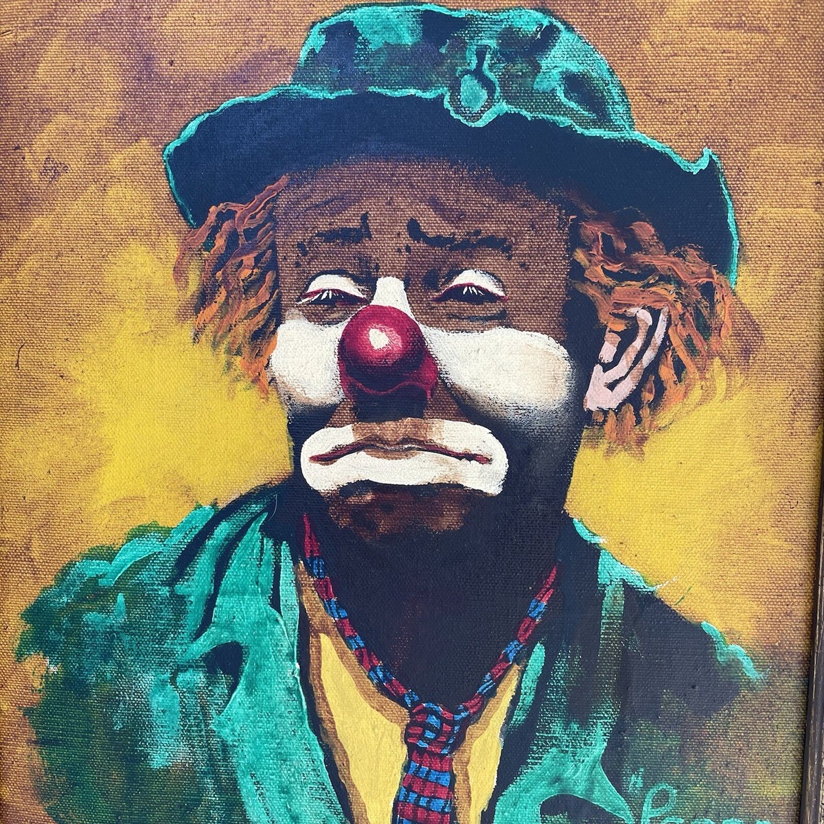 Famous Clown Oil Paintings François D Izarny's Oil Painting: 3 Clowns