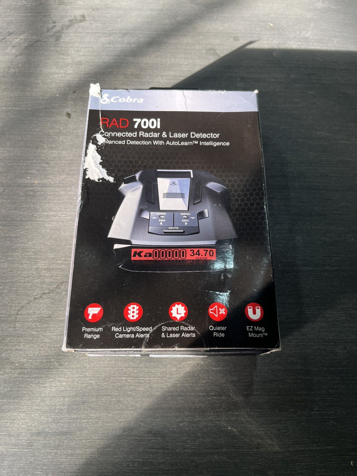 Cobra RAD 700i Radar Laser Detector - Black (0180012-1) 28377108198 | eBay