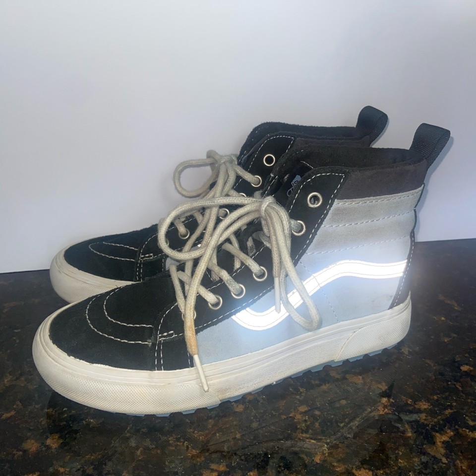 VANS Off the Wall sz Jr 4 MTE high top Boots Primaloft Suede Carolina ...