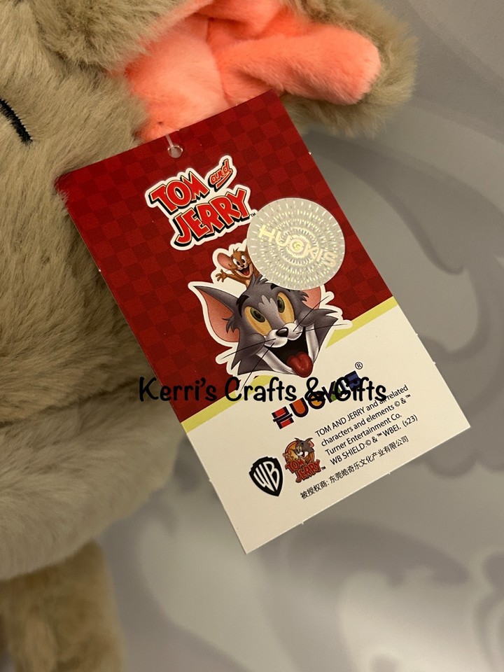 TOM & JERRY THEMED SPIKE THE DOG PLUSH APPROX. 40CM BRAND NEW WITH TAGS ...