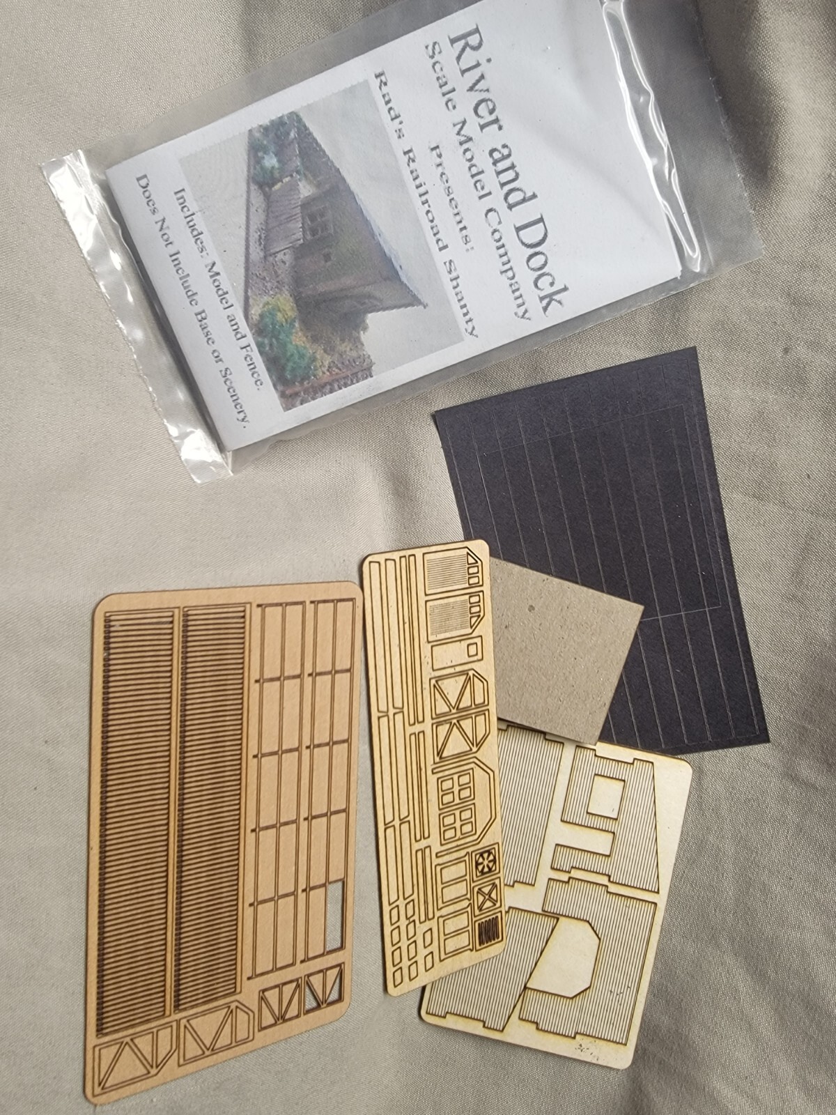 Rads Railroad Shanty N Scale Laser Cut Model Kit | eBay