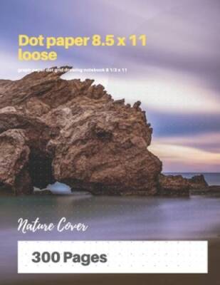 Dot paper 85 x 11 loose: Graph Paper Dot Grid Drawing Notebook 8 1 ...