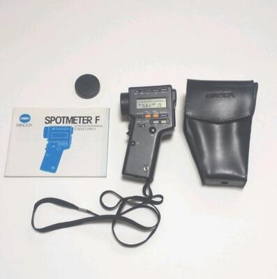 Delivery as is Minolta Spot Meter F Exposure Meter Zone System | eBay