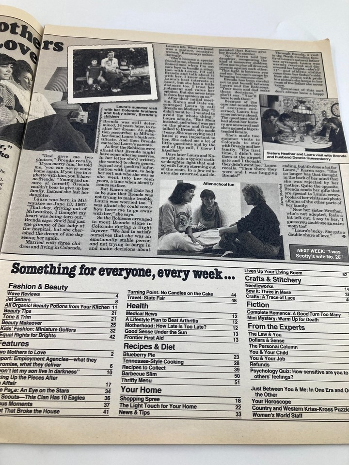 Woman's World Magazine May 29 1984 Lifestyle Plan to Beat Arthritis No ...