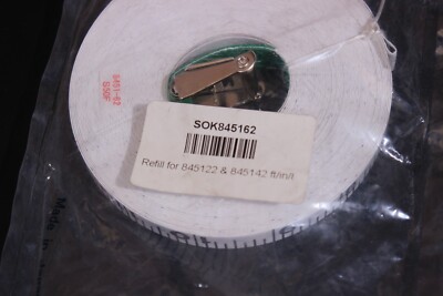 Sokkia 845162 Fiberglass Appraiser Measuring Tape Refill Inch/ft/8th | eBay